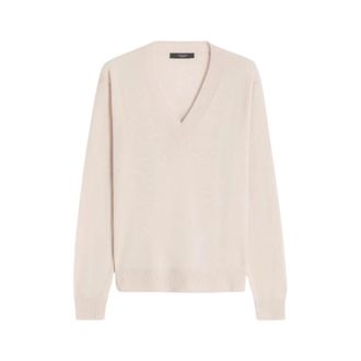 Max Mara Damen, Strickwaren, Beige, LGr&ouml;&szlig;e