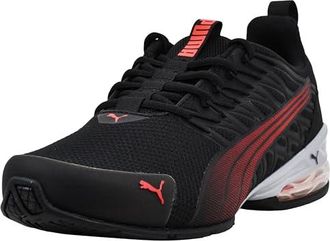 Puma Voltaic Evo Cross Trainer pour homme, Puma Noir/rouge pour tous les temps, 42 EU