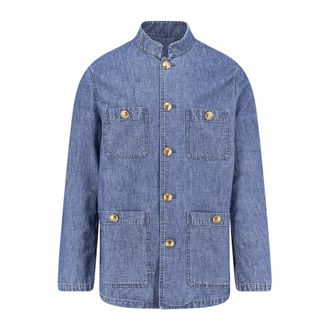 Valentino Denim Jacket - - Jackets - Herren - Blau - M