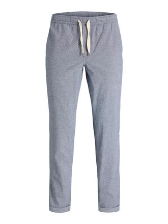 Jack & Jones Sweathose JACK & JONES JPSTACE SOLAR JOGGER PANT, Herren, Gr. S, N-Gr, blau mirage, Web, Obermaterial: 98% Baumwolle, 2% Elasthan, unifarben, regular 