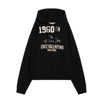 Valentino Garavani Kapuzenpullover - - Sweatshirts & Hoodies - Herren - Schwarzk - S
