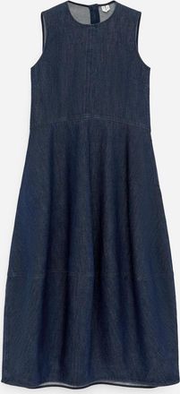 Arket Jeanskleid Mit Barrel-Schnitt -Blau