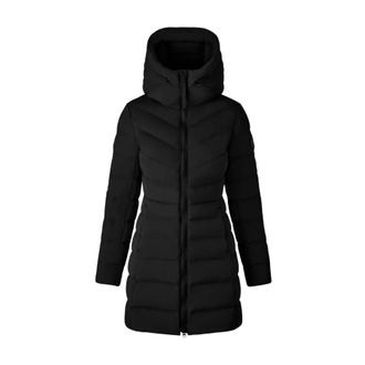 Canada Goose Kurzer Schwarzer Daunenmantel Clair - - Coats - Damen - Schwarzk - S
