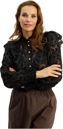 In Front IN Front, Femme, Blouses et Chemises, Noir, Taille: 40 FR Chemises