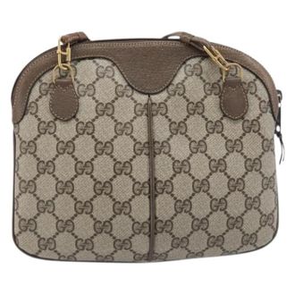 Gucci Sac bandouli&egrave;re vintage Pre-owned - Femme - Pre-owned - Beige - Taille: ONE Size