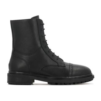 Kazar Schwarze Stiefel mit Lochmuster-Dekoration - - Shoes - Damen - Schwarzk - 37 EU