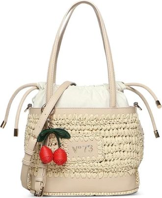 V&deg; 73 Femme, Sacs, Blanc, Taille: ONE Size Alisya Shoulder Bag