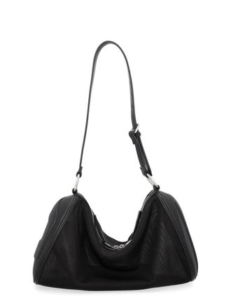 Diesel Womens Shoulder Bag Load-D Black Polyamide Polyurethane