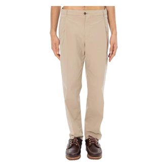 BRIGLIA 1949 Homme, Pantalons, Beige, Taille: XL Manhattan Light Cotton Pants