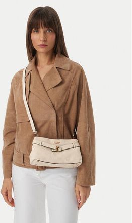 Guess Handtasche Ella Logo Mini HWPD97 46730 Hellbeige