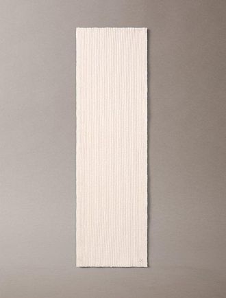 Calvin Klein Écharpe en laine mélangée avec logo emblématique