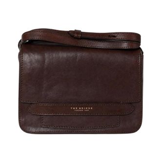 The Bridge Lucrezia Sac Bandouli&egrave;re - Femme - Sacs - Brun - Taille: ONE Size