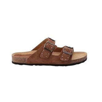Taji Femme, Chaussures, Brun, Taille: 38 EU Sandale Boucle 159