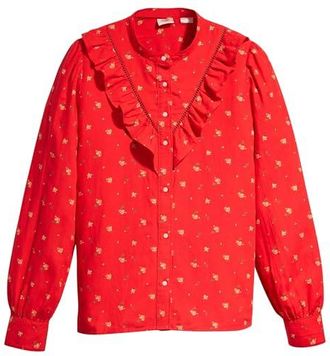 Levi's Carinna ATR Graphic Tee, Nina Floral Script R, XS Femme