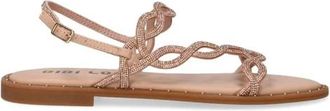 Bibi Lou Femme, Chaussures, Beige, Taille: 37 EU Sandales Plates