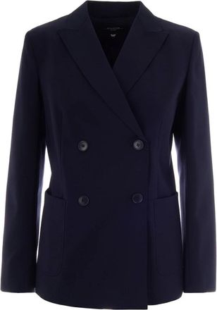 Max Mara Femme, Vestes, Bleu, Taille: 36 FR Blazers