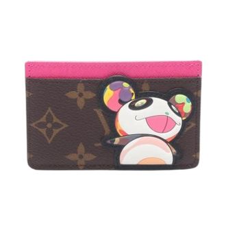 Louis Vuitton Porte-cartes Monogram Panda Pr&eacute;-poss&eacute;d&eacute; - Femme - Pre-owned - Multicolore - Taille: ONE Size