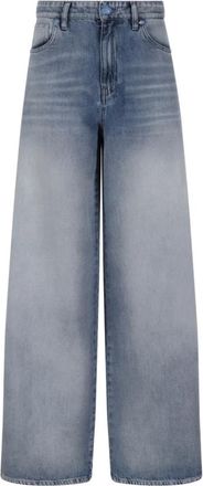 Genny Femme, Jeans, Bleu, Taille: 38 FR Jean Large en Denim