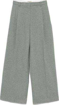 The Garment Hose mit weitem Bein - Grau