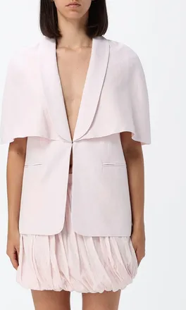Twinset Blazer cape en m&eacute;lange de viscose