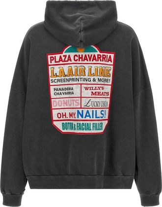 Willy Chavarria Hoodie - Gray