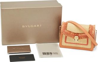 Bulgari mini Serpenti Forever bag - Nude
