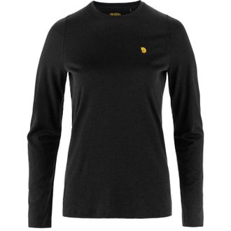 Fj&auml;llr&auml;ven Damen Bergtagen Merino 190 LS T-Shirt, Black, S