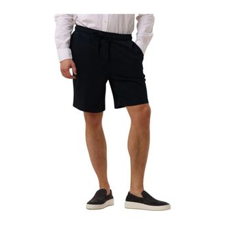 Lyle & Scott Marineblaue Sweat Shorts f&uuml;r stilvolle M&auml;nner - - Shorts - Herren - Blau - L