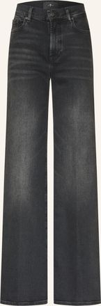 7 For All Mankind Wide Leg Jeans Lotta schwarz