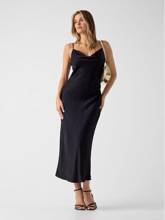 Guess Kleid f&uuml;r den Alltag 180182 Schwarz Classic Fit