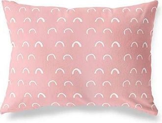 Bonamaison Le Jardin du Lin Kissen Zierkissenbezug Zufälliges Muster Kissenbezug, Weich Bequem, Für Zuhause Autos Büro Sofa Wohnzimmer Couch Schlafzimmer Dekor, 