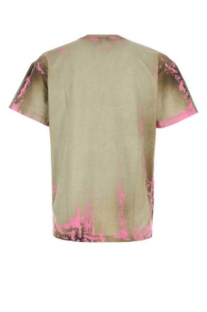Diesel Distressed Tie-Dye T-Shirt - Green