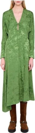 Zadig&Voltaire Femme, Robes, Vert, Taille: 38 FR Rouna Silk Dress