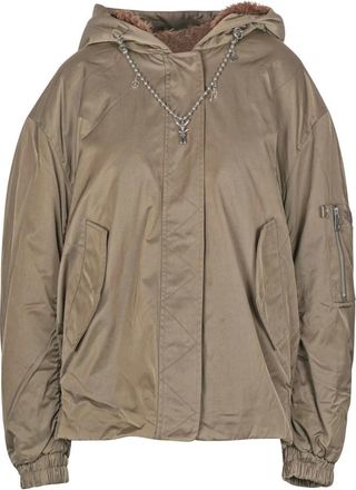 ottod'Ame Damen, Jacken, Gr&uuml;n, MGr&ouml;&szlig;e