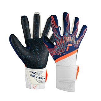 Reusch Pure Contact Fusion Torwarthandschuhe für Erwachsene mit negativer Konstruktion