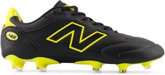 New Balance Unisex 442 Elite FG V3 in Schwarz/Gelb/Rot, Synthetik, Gr&ouml;&szlig;e 44.5