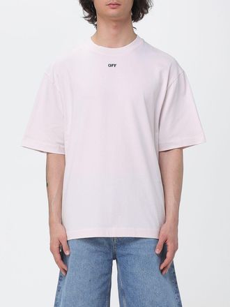 Off-white T-Shirt Homme couleur Rose