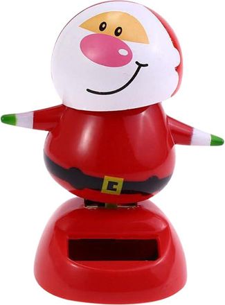 Generic Solar-Auto-Solar-Spielzeugpuppe f&uuml;r Weihnachtsdekorationen f&uuml;r Autos, energiesparende Tanzfigur, Zubeh&ouml;r f&uuml;r die Heimdekoration des Schriftstellers