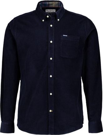 Barbour Herren Hemd blau Cord