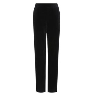 Emporio Armani Femme, Pantalons, Noir, Taille: 42 FR pantaloni poliestere