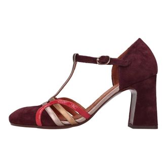 Chie Mihara Mizan Pumps aus Wildleder und Leder - - Shoes - Damen - Mehrfarbig - 37 EU