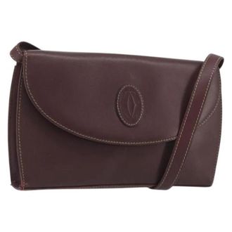 Cartier Pre-owned Vintage Schultertasche - - Pre-owned - Damen - Rot - ONE SIZE