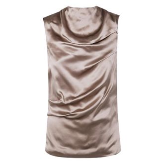 Entire studios Sleek Droop Tank - - Tops - Damen - Braun - S