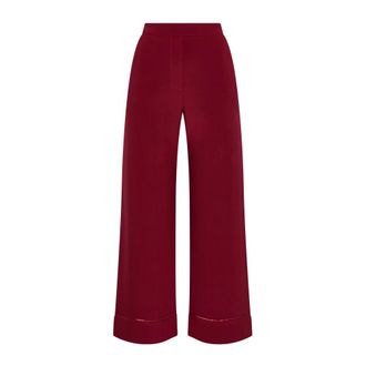Maliparmi Maliparmi, Femme, Pantalons, Rouge, Taille: 42 FR Tecno Jersey Pantalons