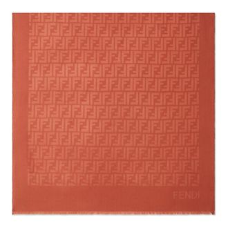 Fendi FF Stola - - Accessories - Damen - Rot - ONE SIZE