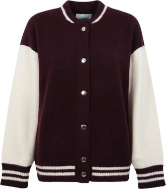 Laneus Bomber en cachemire et soie - Femme - Pulls - Multicolore - Taille: 36 FR
