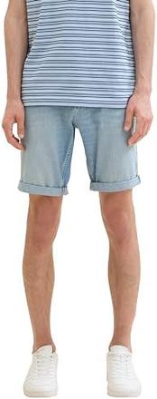 Tom Tailor 1040174 Bermuda Jeans Shorts, 10142-Light Stone Blue Denim, 40 Homme