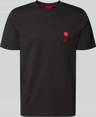 HUGO BOSS Regular Fit T-Shirt aus reiner Baumwolle Modell Diflow