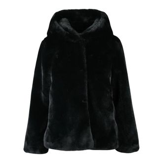 Bomboogie Ecopelliccia Jacke - - Jackets - Damen - Schwarzk - XL