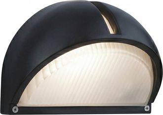 Licht-Erlebnisse Zeitlose Wandleuchte f&uuml;r Garage und Au&szlig;enbereich E27 max. 60W, LED geeignet Wandlampe Garagenlampe Hauswandleuchte Garagenleuchte
